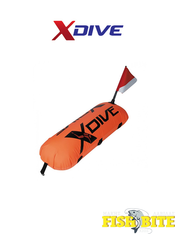 Σημαδούρα PVC Mε Kάλυμμα Nylon Πορτοκαλί - Fishbite.gr